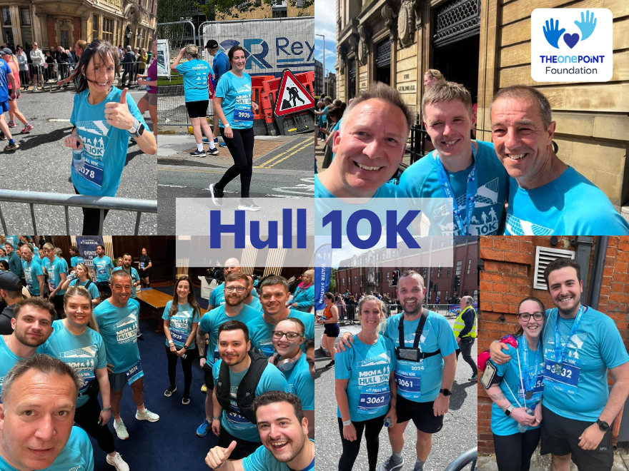 Running the Hull 10K for The One Point Foundation